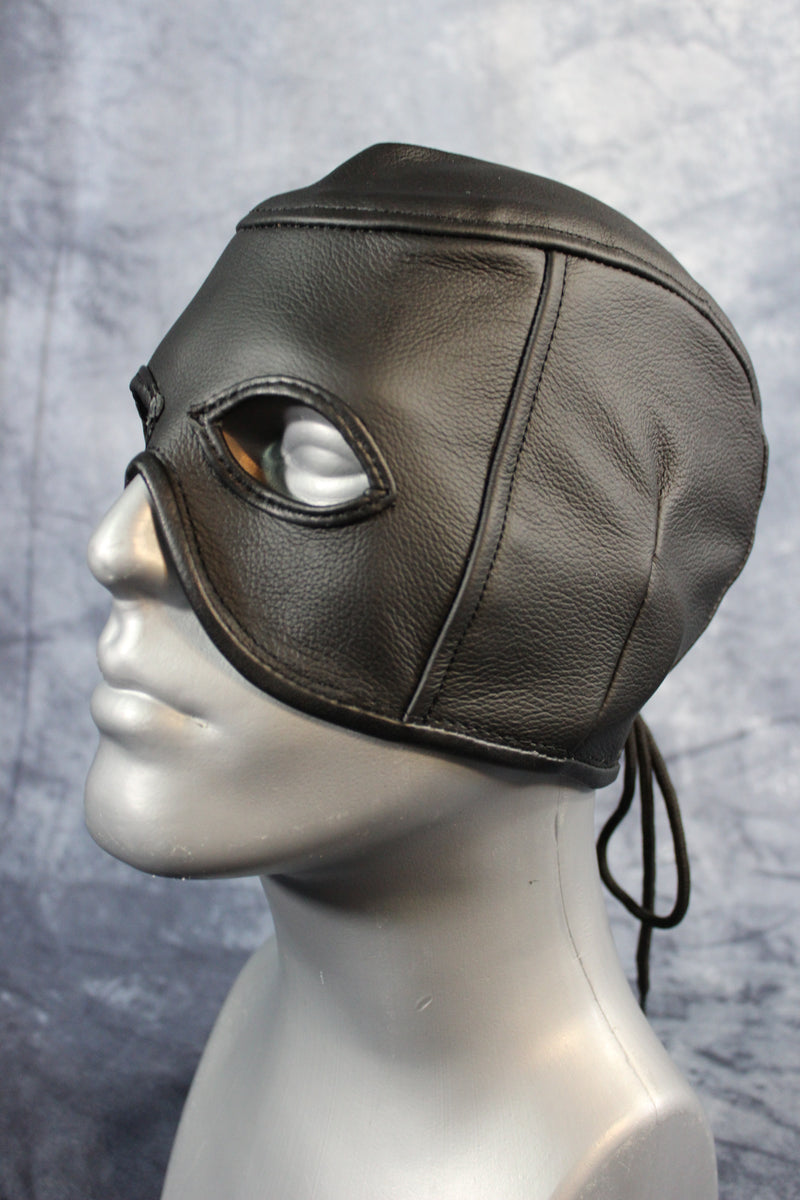 Half Head Executioner Hood – Wolfstryker Leather