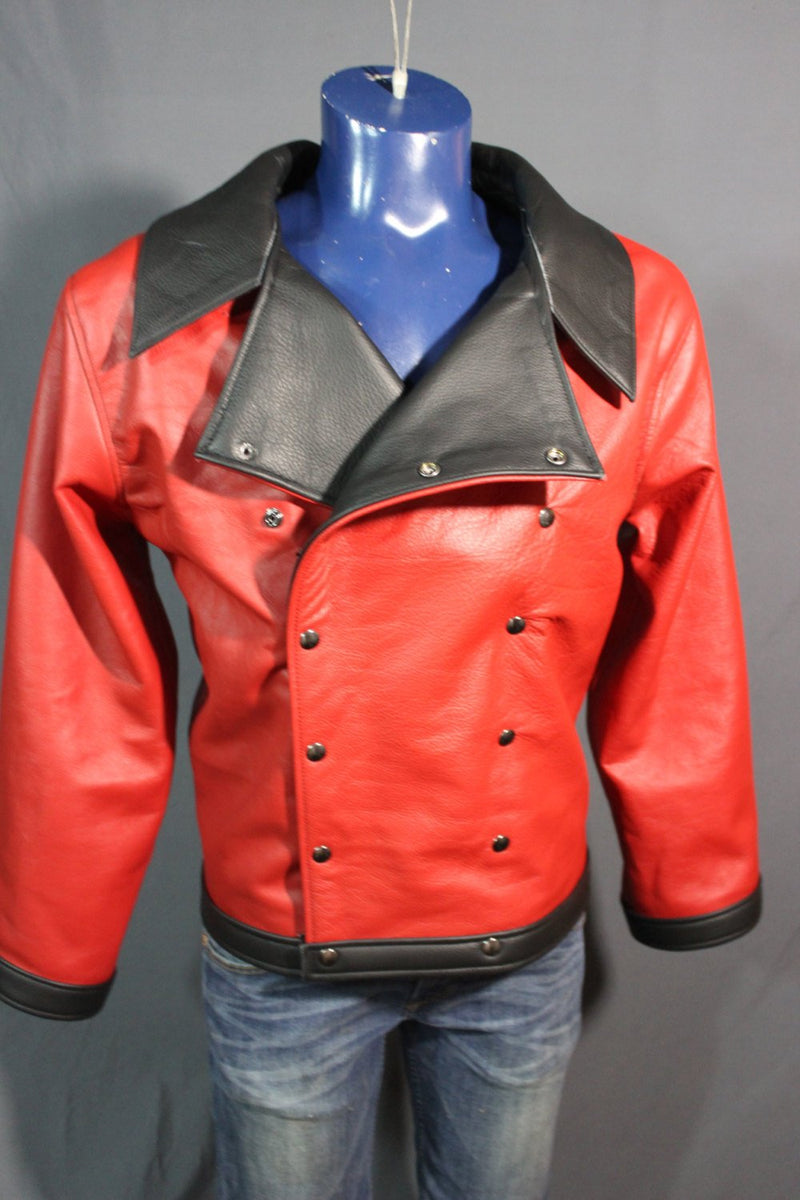 Our Biker Jacket in Billiant Red! – Wolfstryker Leather