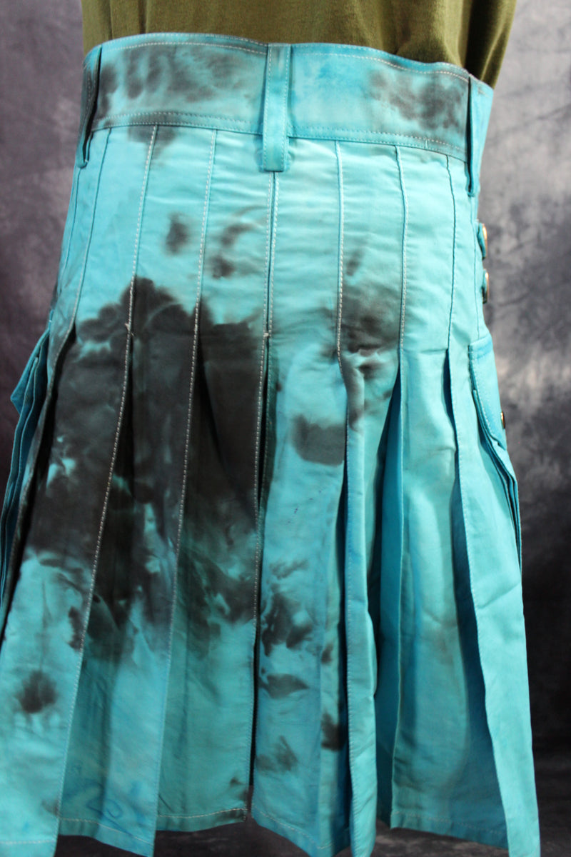 Leather Flag Tie-Dye Kilt by Kilted Bros – Wolfstryker Leather
