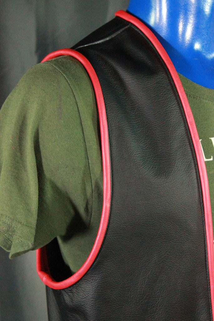 Pinstripe Bar Vest – Wolfstryker Leather