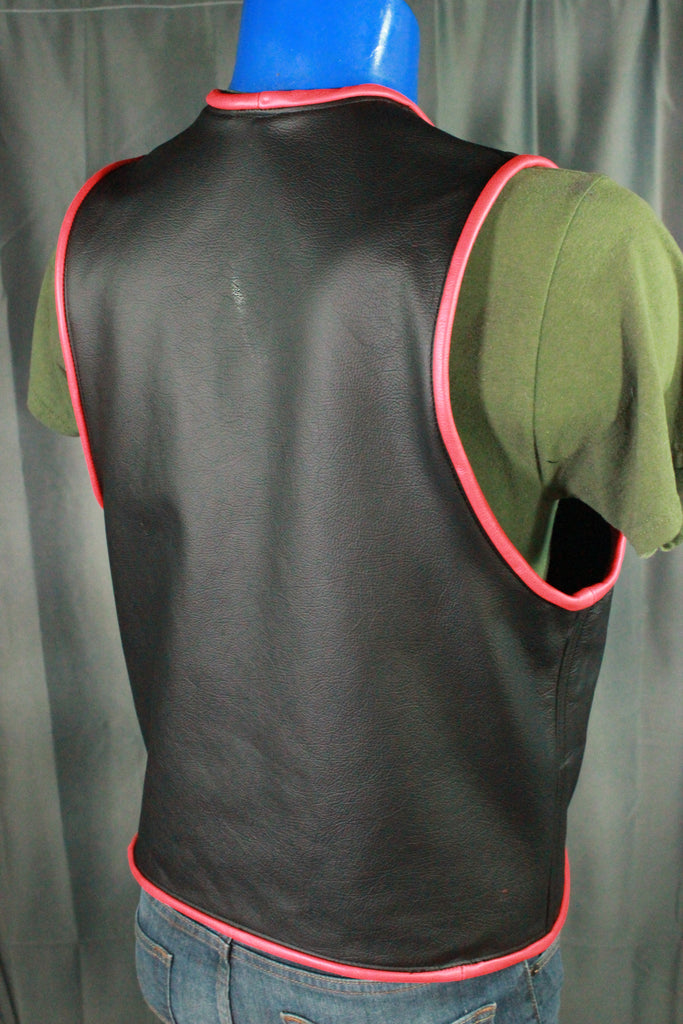 Pinstripe Bar Vest – Wolfstryker Leather
