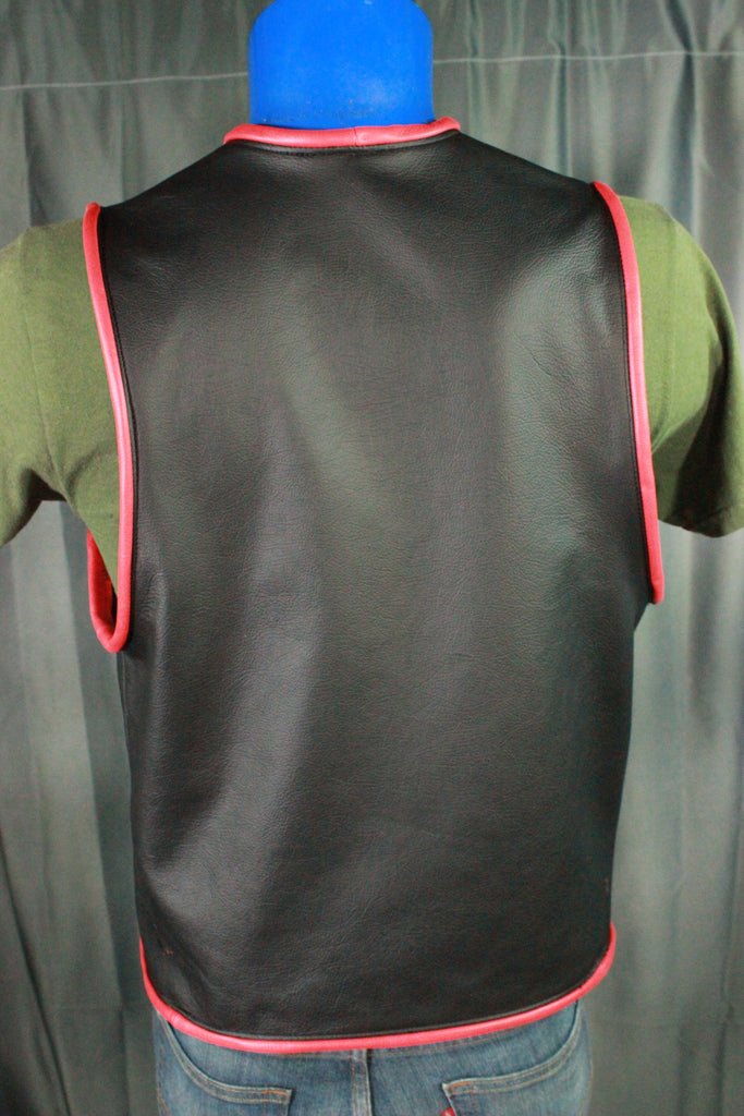 Pinstripe Bar Vest – Wolfstryker Leather