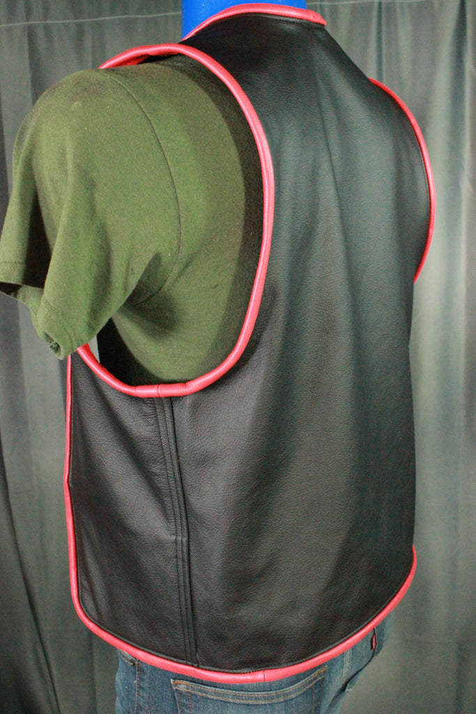 Pinstripe Bar Vest – Wolfstryker Leather