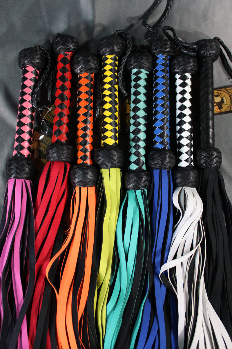 AMAZING! Neoprene Floggers!! – Wolfstryker Leather