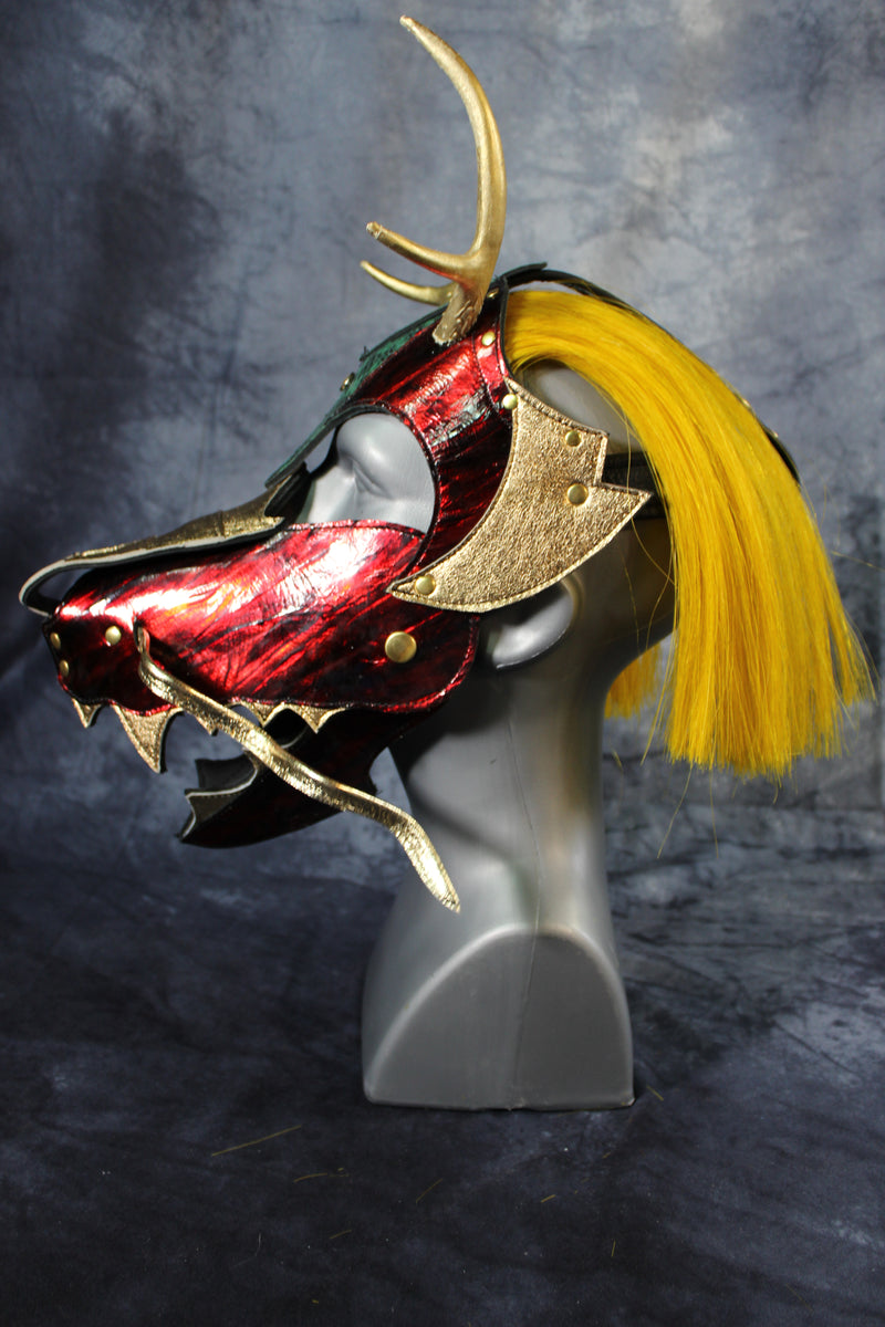 Asian Dragon Hood – Wolfstryker Leather