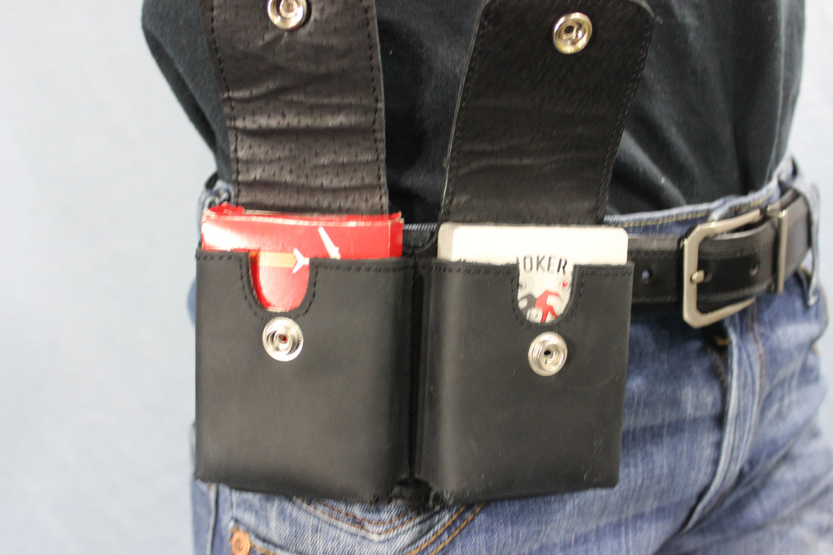Double Card Deck Case Holster – Wolfstryker Leather
