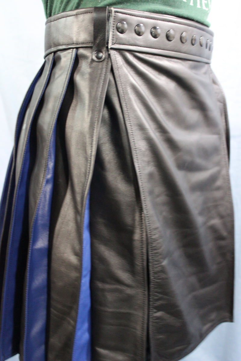 Pleated Leather Kilt – Wolfstryker Leather