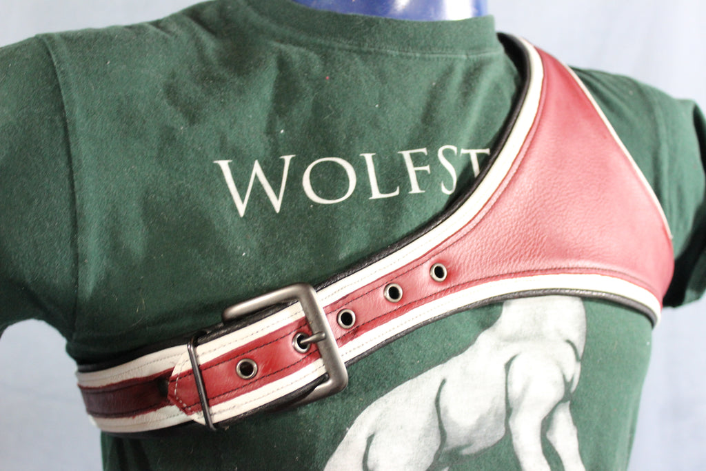 Full Shoulder Gladiator Harness – Wolfstryker Leather