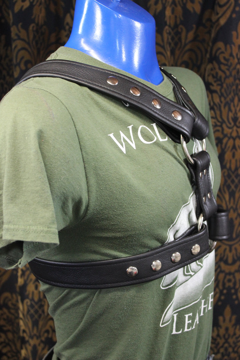 Classic Extended X Harness – Wolfstryker Leather