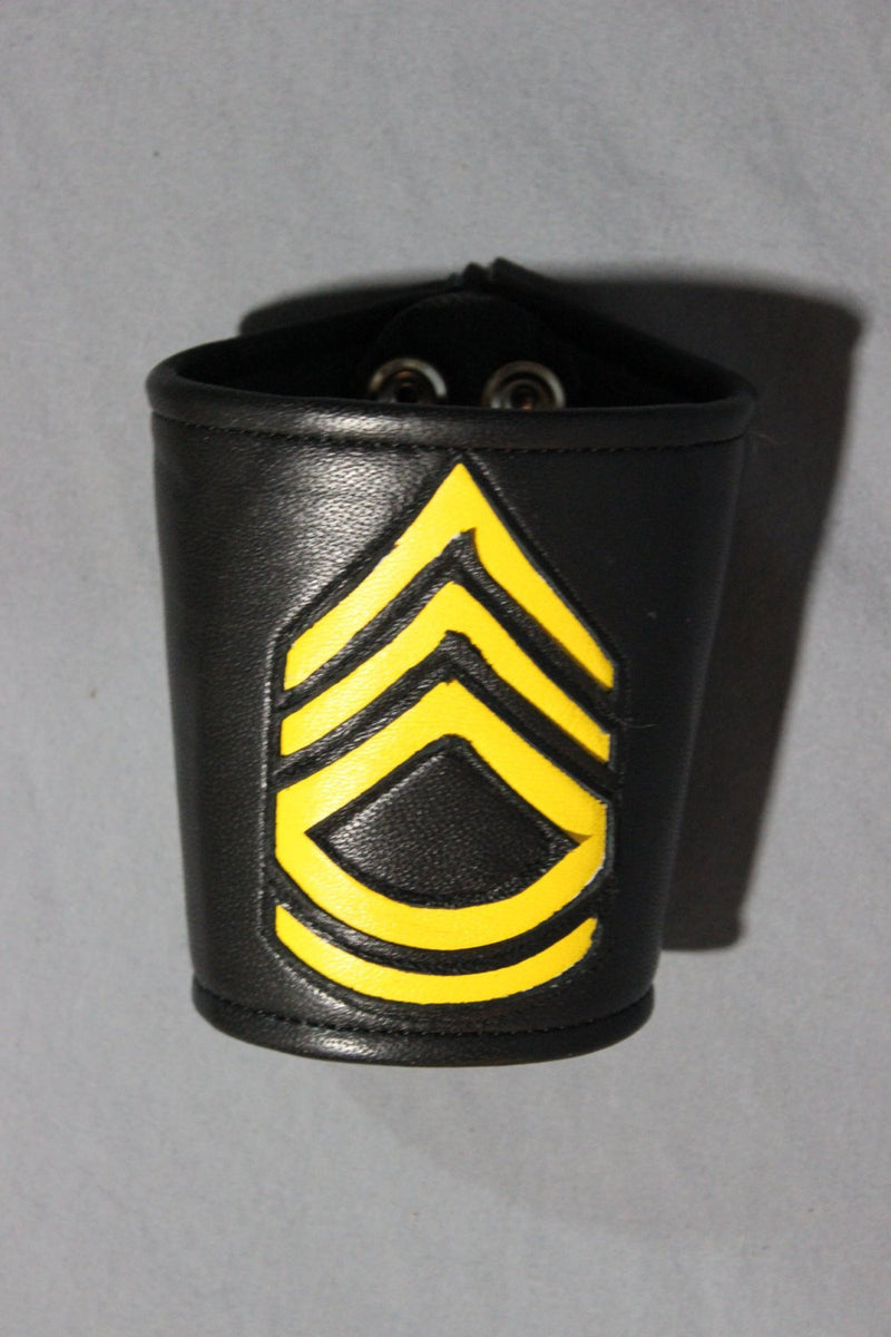 Wrist Bracer with Military Insignia - INDIVIDUAL BRACER – Wolfstryker ...