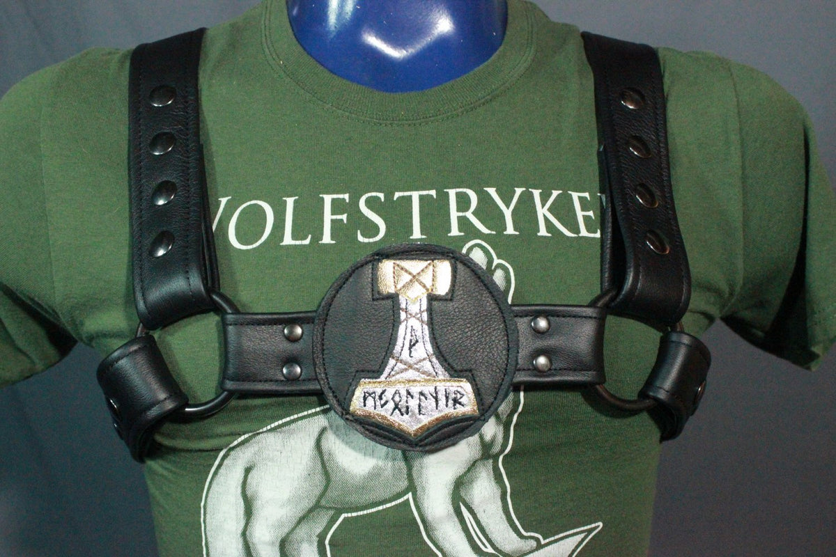 Superhero's Unite! Our Thor's Hammer harness! – Wolfstryker Leather
