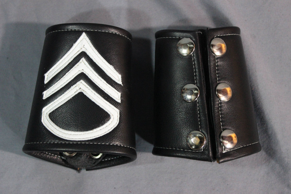 Wrist Bracer with Military Insignia - PAIR of Bracers. – Wolfstryker ...