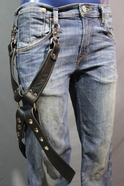 Single Color Leg Harness – Wolfstryker Leather