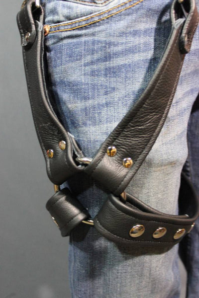 Single Color Leg Harness – Wolfstryker Leather