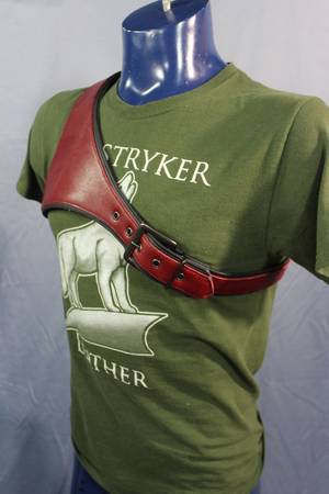 Full Shoulder Gladiator Harness – Wolfstryker Leather