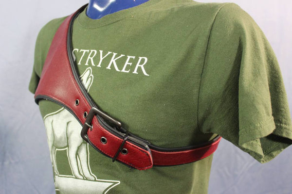 Full Shoulder Gladiator Harness – Wolfstryker Leather